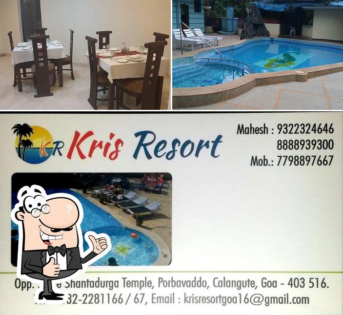 Kris Resort, Calangute - Restaurant menu, prices and reviews