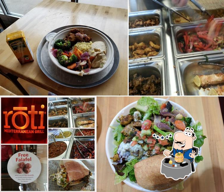 Roti Mediterranean Bowls. Salads. Pitas., Oak Brook - Restaurant menu ...