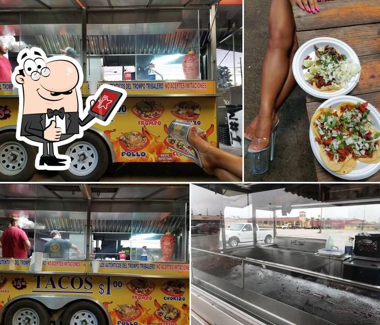 Los Meros Tacos Y Su Trompo Tribalero, Houston - Restaurant menu ...