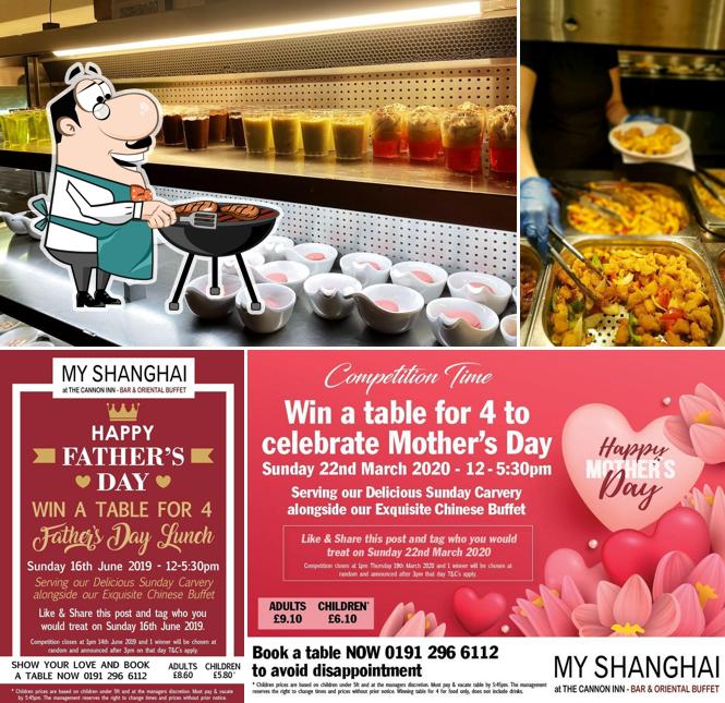 My Shanghai Bar & Oriental Buffet, The Cannon Inn, Coast Rd in North ...