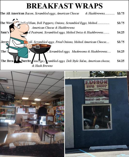 Edison Sub Shop, Edison - Restaurant menu, prices and reviews