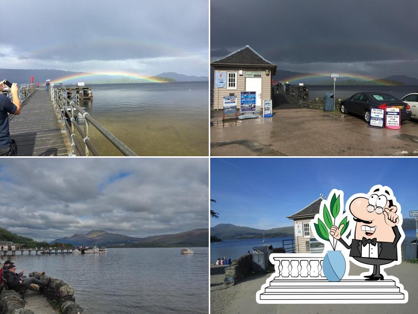St Mocha Coffee Shop And Ice Cream Parlour Luss Pier in Luss ...