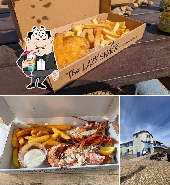 The Lazy Shack, The Fishermans Landing Beach, Range Rd in Hythe ...