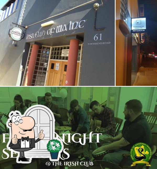 Irish Club of WA, Subiaco - Restaurant menu, prices and reviews