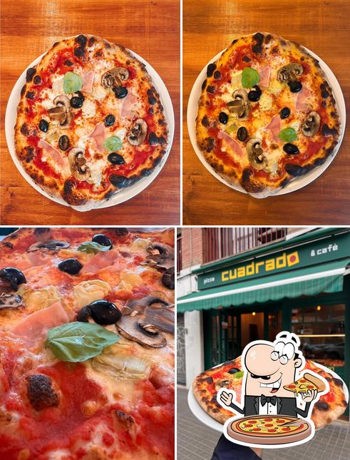 Cuadrado Pizza y Café, Barcelona - Menú del restaurante, precios y reseñas