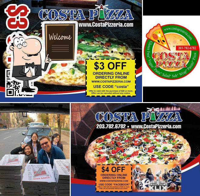 Costa Pizza Restaurant in New Haven - Restaurant menu and reviews