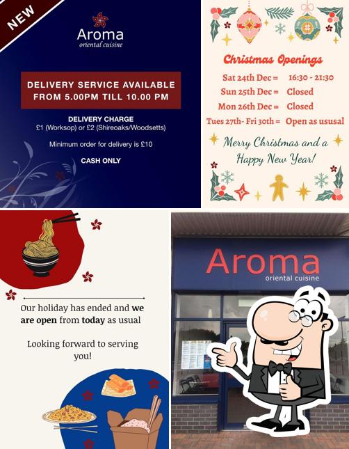 Aroma, Worksop - Restaurant menu, prices and reviews