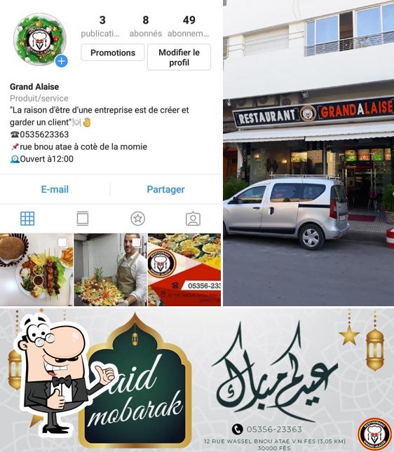 RESTAURANT GRAND ALAISE, Fes, Rue Wassil Ben Atiya - Restaurant reviews