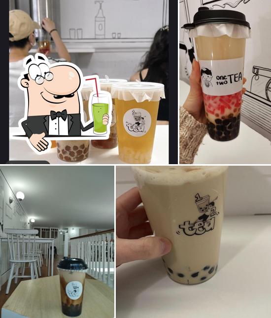 Bubble tea•Coffee•2D Café at One Two Tea, Porto - Menu do restaurante ...