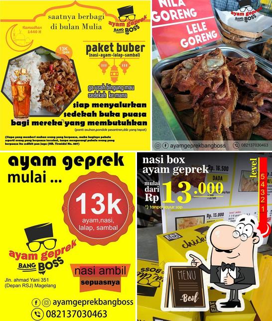 Ayam Geprek Bang Boss restaurant, Magelang, bang boss cheese ...