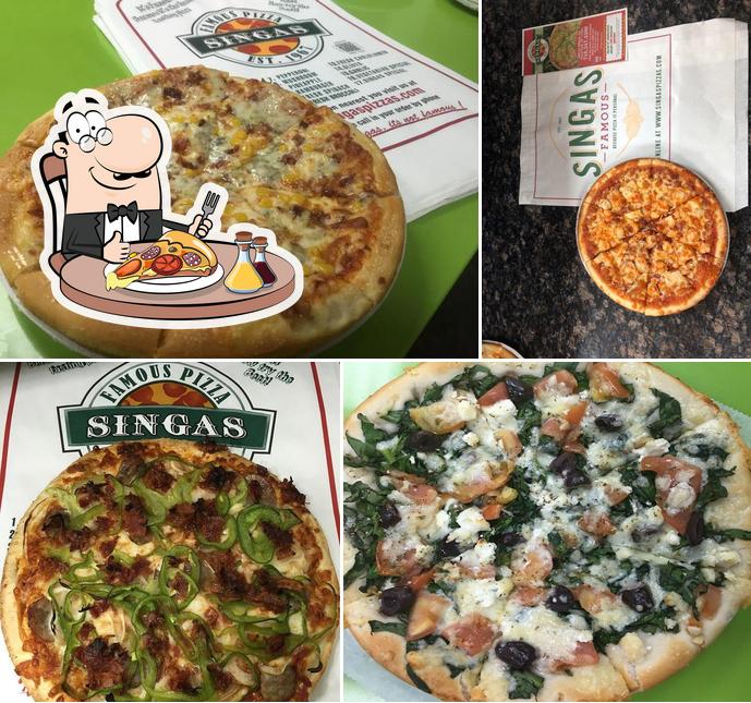 Singas Famous Pizza, 26021 Hillside Avenue in Floral Park - Restaurant ...