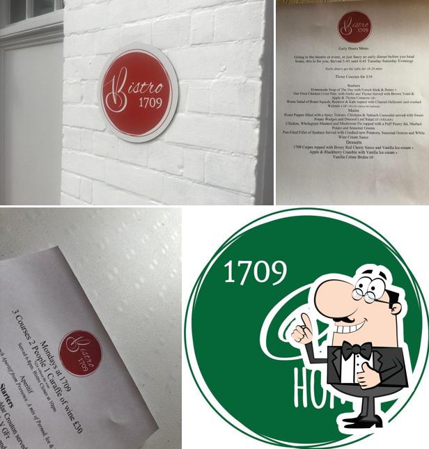 Bistro 1709 in Lichfield - Restaurant menu and reviews