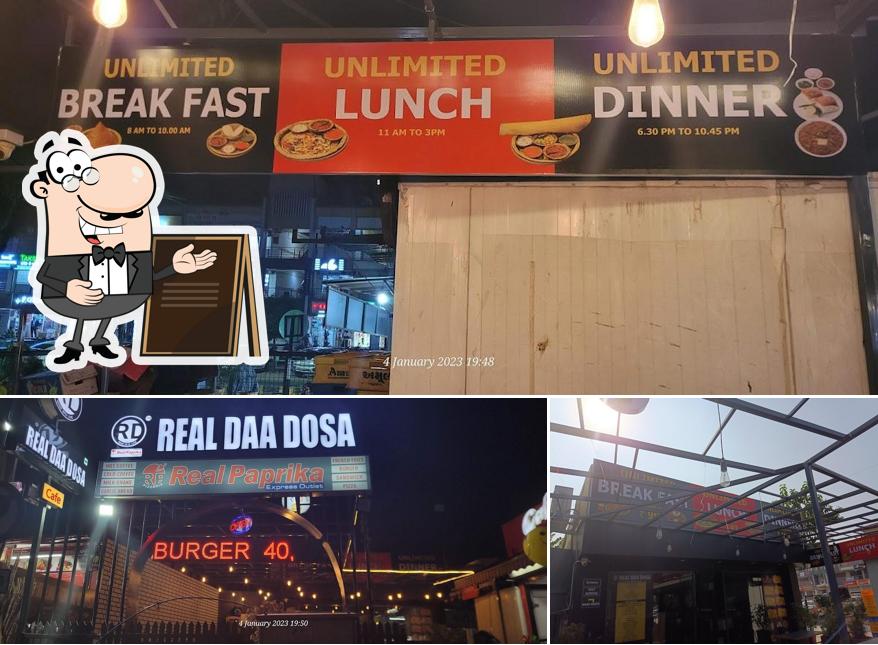 Real Daa Dosa, Ahmedabad - Restaurant menu, prices and reviews