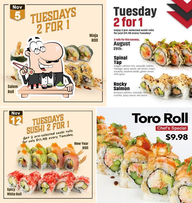 Momiji Sushi Restaurant - North Bend in North Bend - Restaurant menu ...