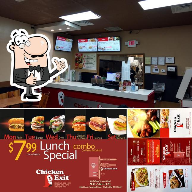 Chicken Exit, Clarksville - Restaurant menu, prices and reviews