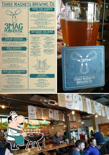 Three Magnets Brewing Co. in Olympia - Restaurant menu and reviews