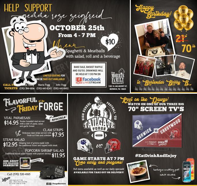 The Forge Pub and Eatery, Berwick - Restaurant menu, prices and reviews