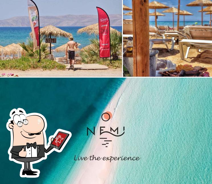 Nemi Beach Bar, Karteros