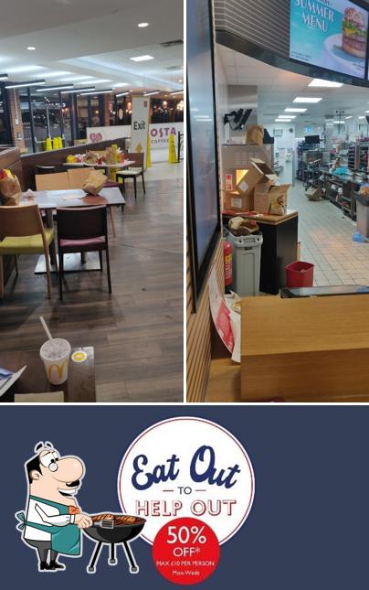 McDonalds Roadchef Clacket Lane Eastbound, Clacket Lane Motorway ...