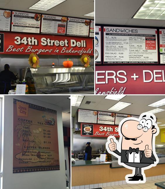34th Street Burgers And Deli, Bakersfield - Restaurant menu, prices and ...