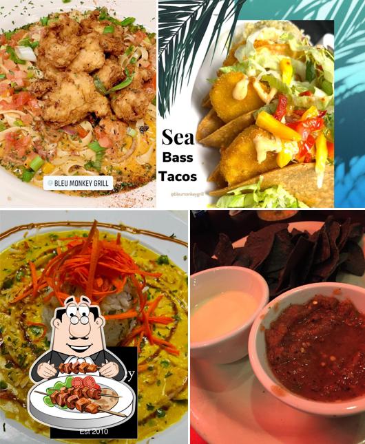 Bleu Monkey Grill, Hot Springs - Restaurant menu, prices and reviews