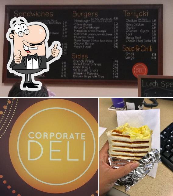 Corporate Deli, Bellevue - Restaurant menu, prices and reviews