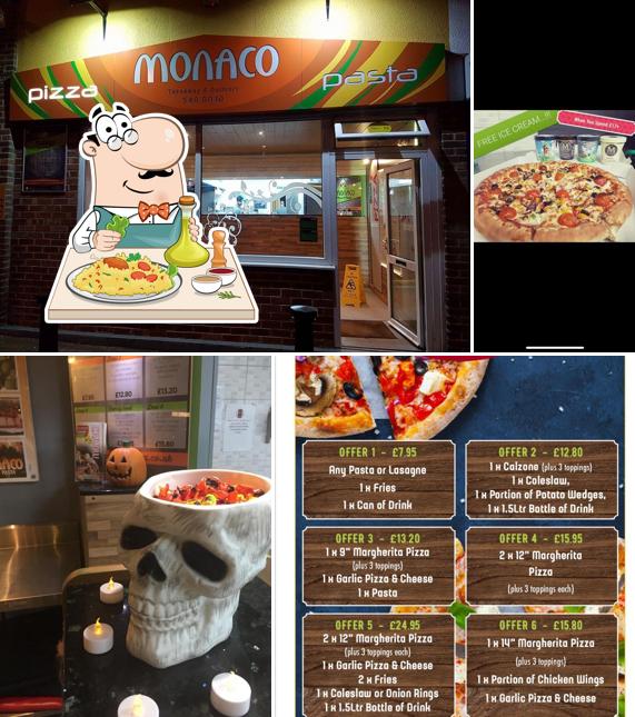 Monaco Pizza & Pasta in Nottingham - Restaurant menu and reviews