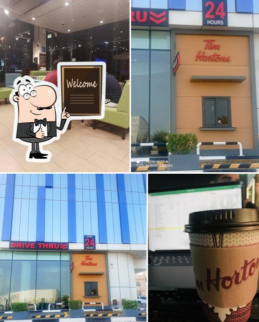 Tim Hortons cafe, Ras Al-Khaimah, QWGP+WV2 Commercial Bank of Dubai ...