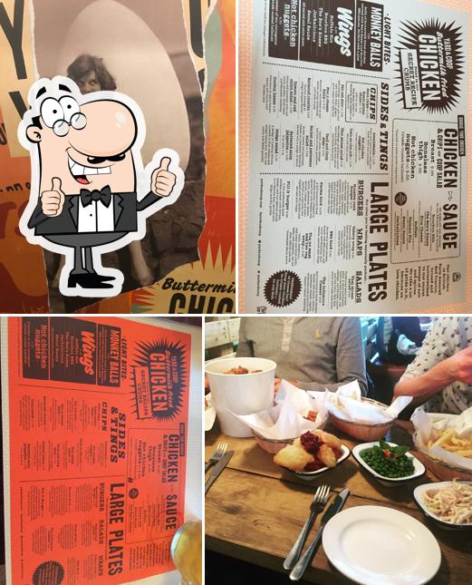 Yard & Coop Manchester in Manchester - Restaurant menu and reviews