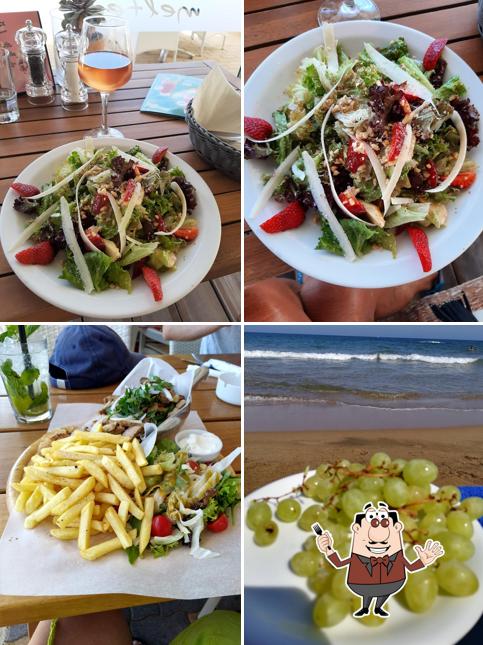 Meltemi - Beach Bar Restaurant, Limenas Chersonisou - Restaurant menu ...