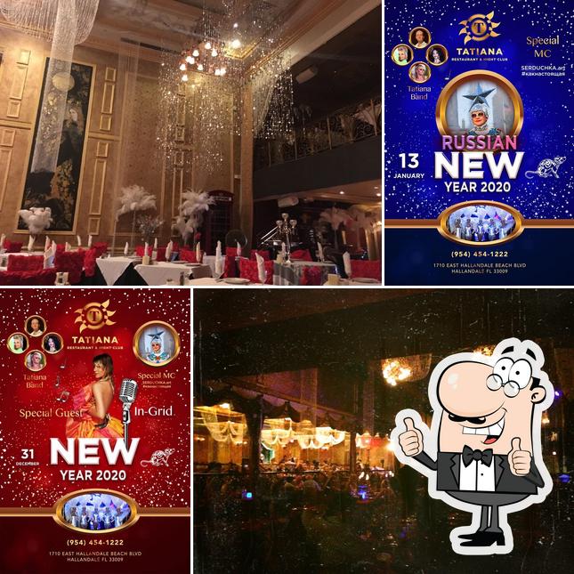 Tatiana Restaurant Cabaret Show Hallandale Beach Restaurant Menu