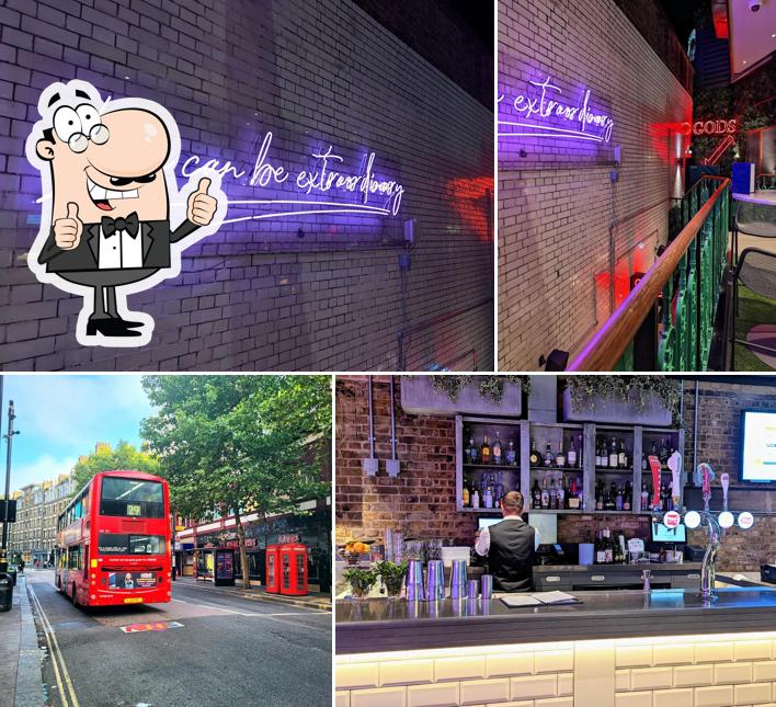 Upper Gods Bar, London - Restaurant menu, prices and reviews