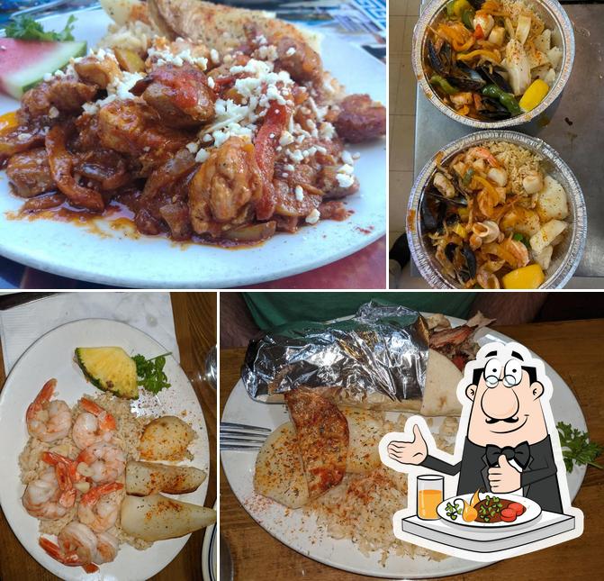 Restaurante Corfu Mediterranean Grill, Cobourg - Carta del restaurante ...