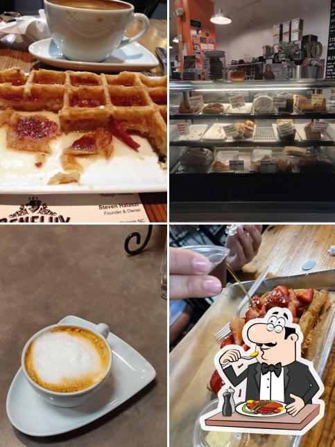 Benelux Cafe, 402 Oberlin Rd #118 in Raleigh - Restaurant menu and reviews