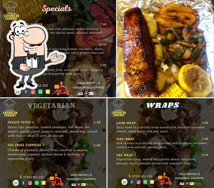 Caribbean Cookout, 10 Corrigan St in Manchester - Restaurant menu and ...