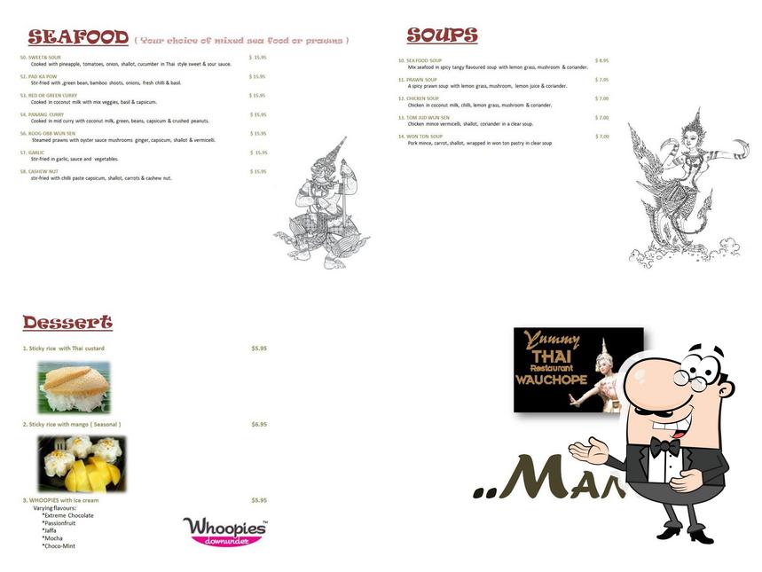 Yummy Thai at Wauchope in Wauchope - Restaurant menu and reviews