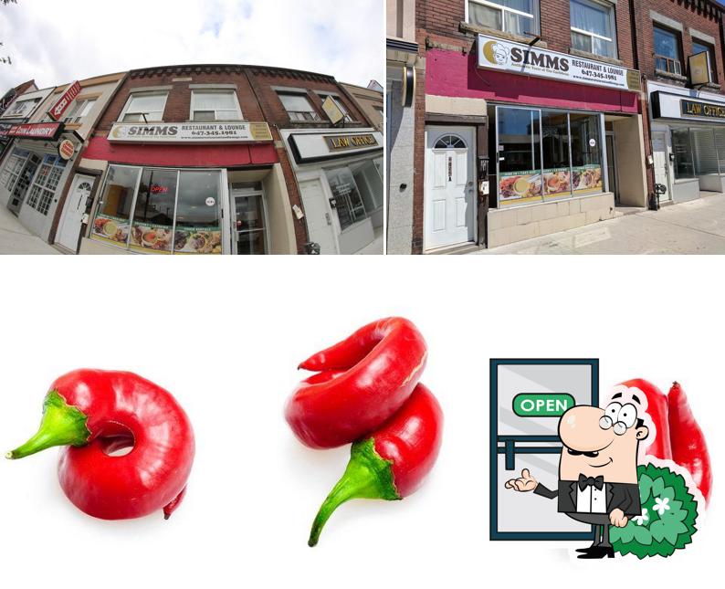 Simms Restaurant & Lounge in Toronto - Restaurant menu and reviews