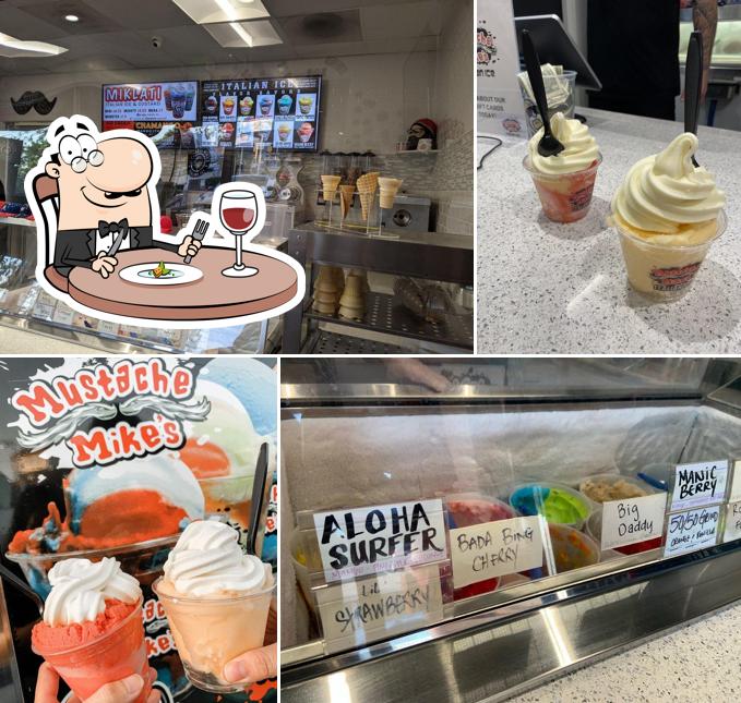 Mustache Mike's Italian Ice Shop in Placentia - Restaurant menu and reviews