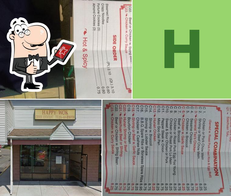 Happy Wok in West Deptford - Restaurant menu and reviews