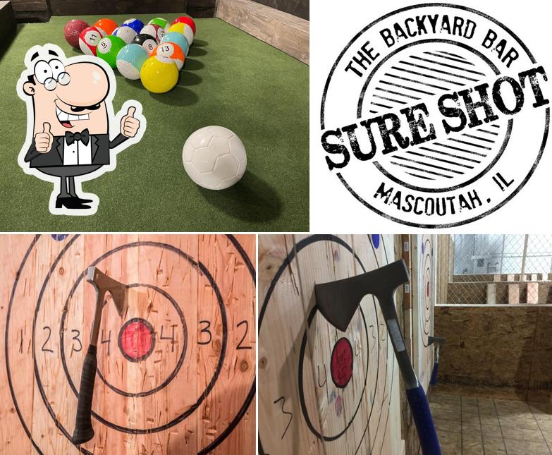Sure Shot - Axe Throwing / Backyard Bar, Mascoutah - Restaurant menu ...