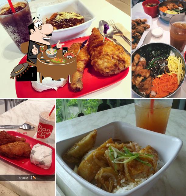 Bon chon Chicken restaurant, Quezon City, J239+WFW - Restaurant menu ...