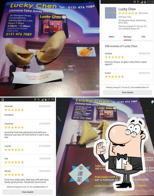 Lucky Chen Edinburgh, Edinburgh - Restaurant menu, prices and reviews