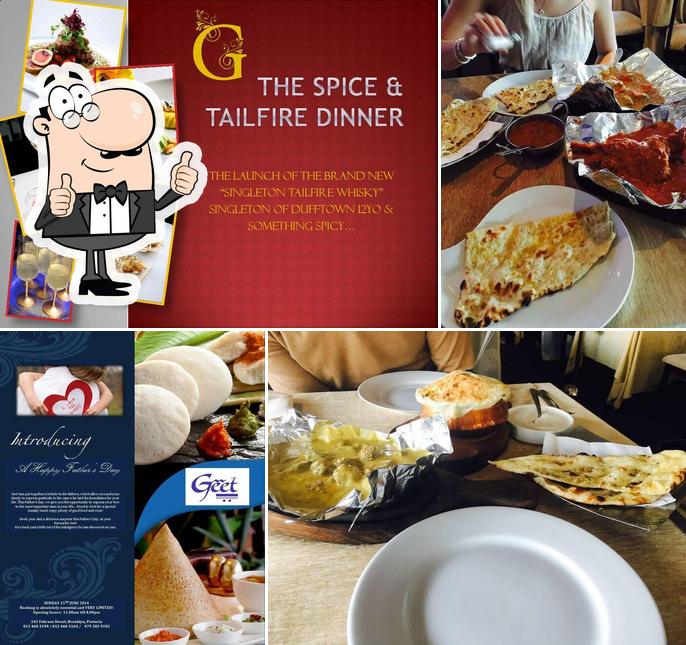 Geet Indian Restaurant, Pretoria - Indian restaurant menu and reviews