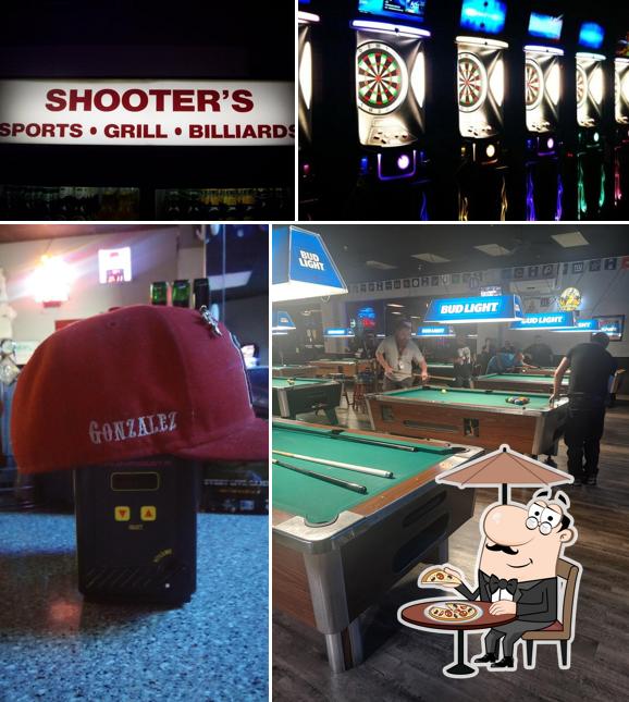 Shooters Sports & Grill Riverside, Riverside - Restaurant menu, prices ...