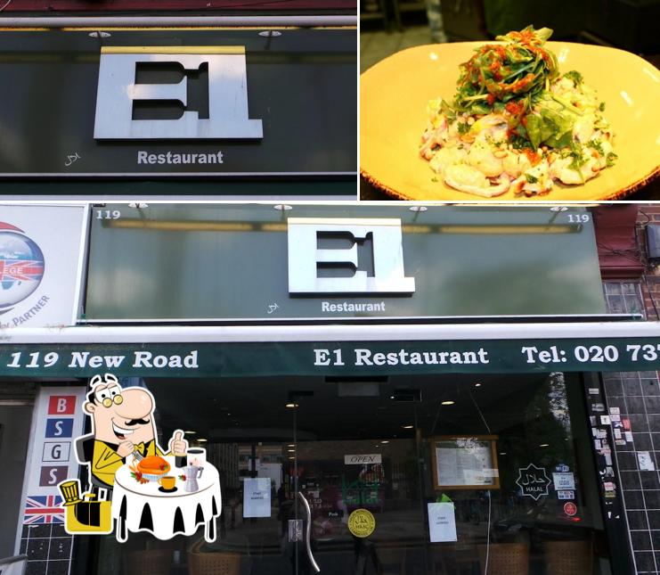 E1 Restaurant, London - Restaurant menu, prices and reviews