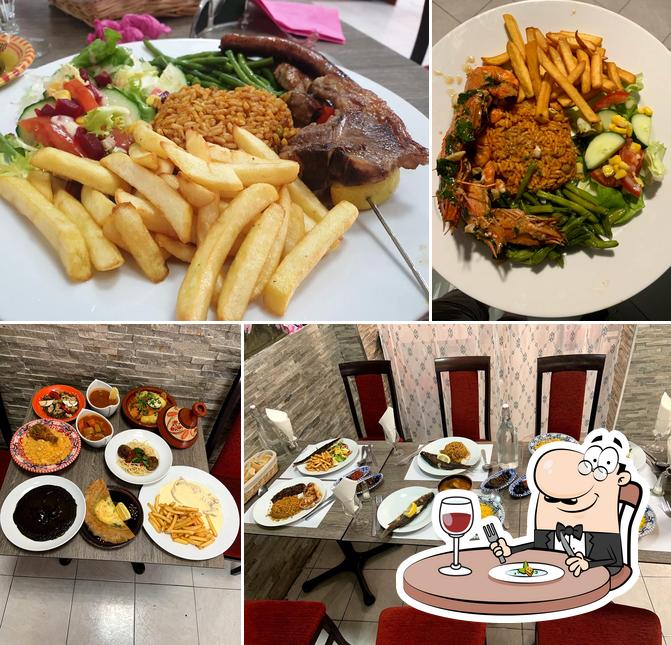 Snack pizza hamburger baguette farci makloub chappati libanais hallal ...