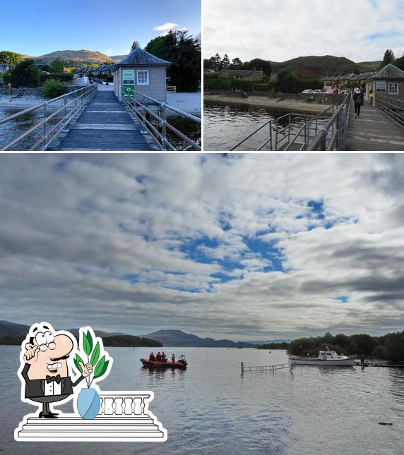 St Mocha Coffee Shop And Ice Cream Parlour Luss Pier in Luss ...