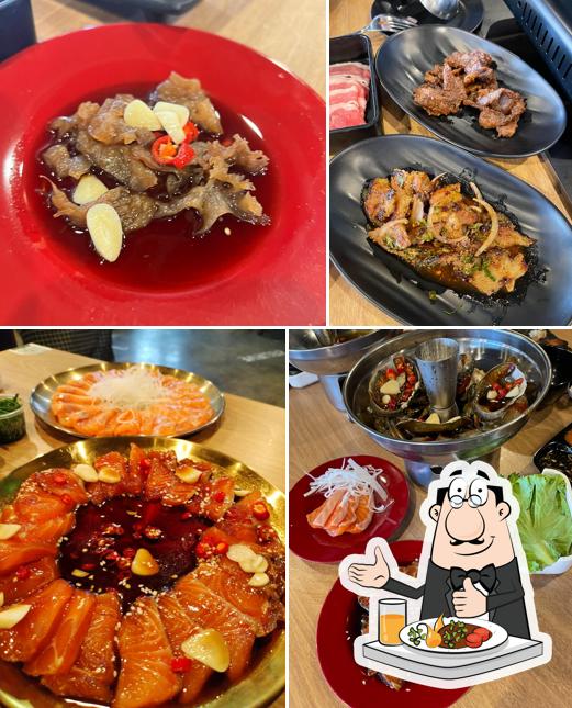 หมีไรกิน Buffet สาขา ฝั่งธนฯ ปูไข่ดอง ซูชิพันธุ์ไทย, Bang Pung ...