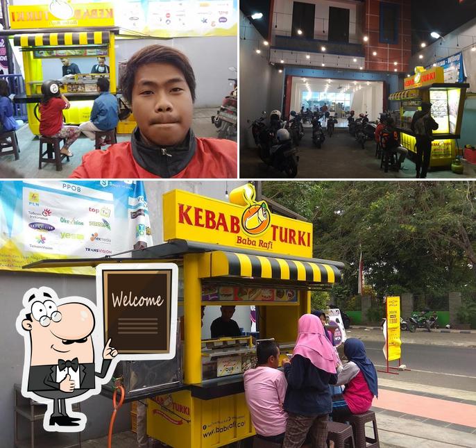 Kebab Turki Baba Rafi cafe, Beru