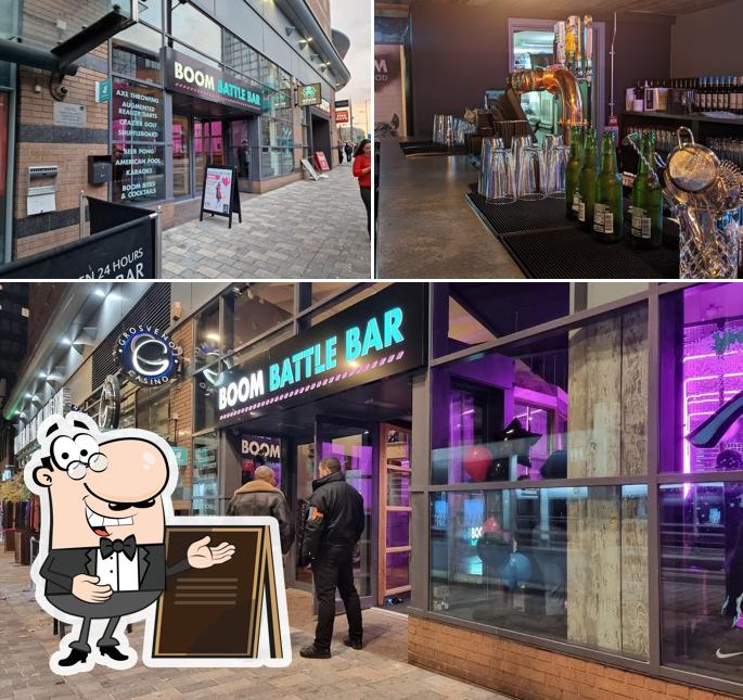 Boom Battle Bar Birmingham Broad Street, Birmingham - Restaurant menu ...